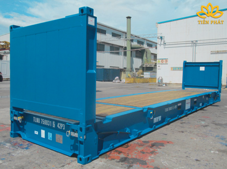 Container Flat Rack là gì? Kích thước Cont FR và ứng dụng