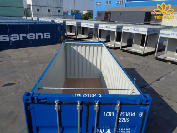 Container Open Top (Cont OT): Giải pháp vận chuyển hàng quá khổ